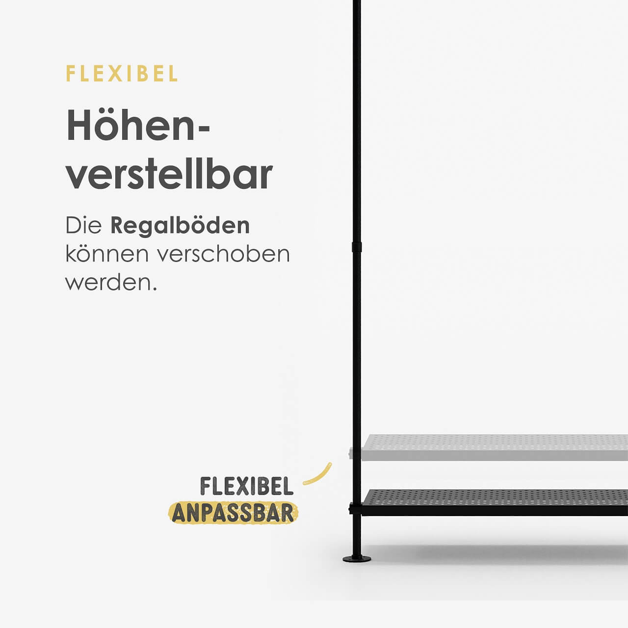 Metal-Regal kaufen » Dein praktisches Wandregalsystem – pamo. design